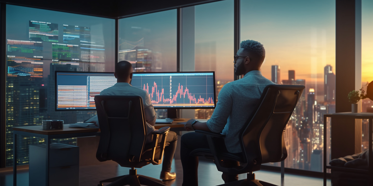 What does the Forex market display on its six-hour charts? | Headway